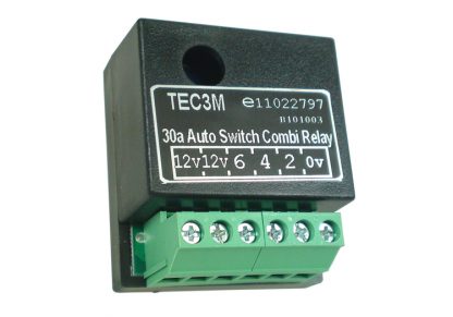 TEC3M 30A Self Switching Dual Charge Relay - The Towing Warehouse